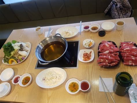 뽕잎사랑샤브샤브~♡평내호평점 평강교회 호평이마트 네이버 블로그