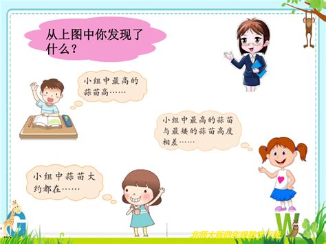 四年级下册数学北师大版栽蒜苗（一） 课件共27张ppt21世纪教育网 二一教育