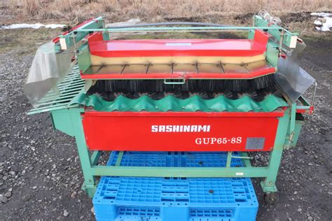 傷や汚れあり実働品 サシナミ 指浪 100V ダイコン洗浄機 野菜 洗い機 大根 だいこん 根菜 50 60HZ 室内保管品 引き取りも