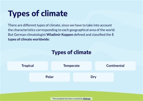 What Is Climate Google Slides PowerPoint Template