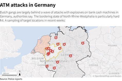 Cash Loving Germans Fret Over Exploding Atms As Cross Border Crime Wave