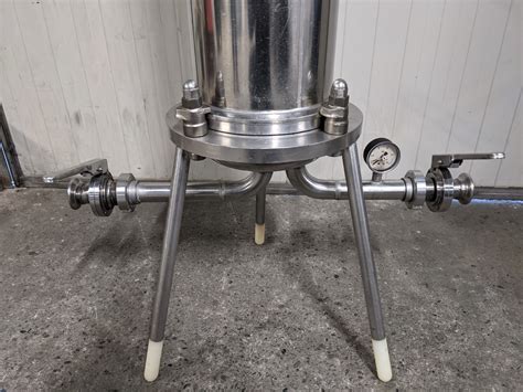 Microfilter Housing Five Cartridges Second Hand Equipment Montanaro