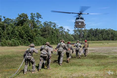Marines Train For Special Patrol Insertion Extraction USMC SPIE Marines Marine Corps Bases