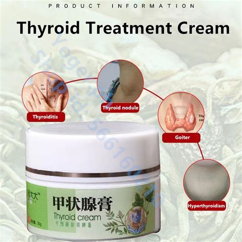 30g Thyroid Treatment Cream Thyroid Cream Relieve Thyromegaly Goiter Treat Thyroid Nodule Neck