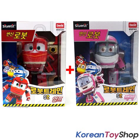 Robot Trains Alf And Maxie Transformer Robot Transforming Toy Figure
