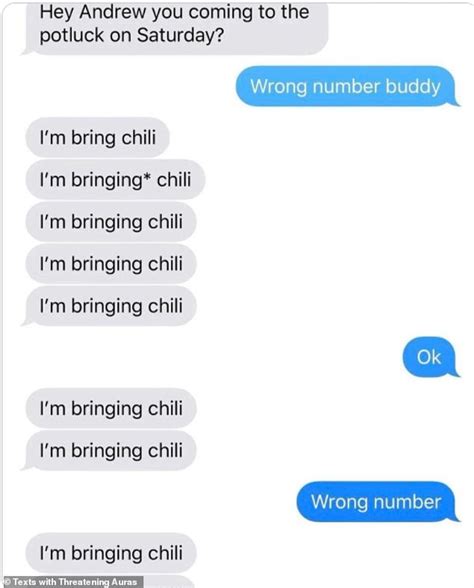 Twitter Accounts Collates Texts With Threatening Auras Daily Mail