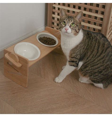 고양이 밥그릇 물그릇 높이조절 펫보울 애견 식기 식탁 강아지 기본 사료그릇 티몬