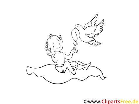 Colombe dessins gratuits Baptême à colorier Baptême coloriages