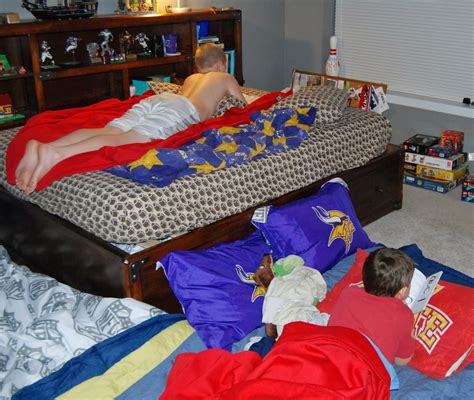 A Blonde And Boys A Sleepover