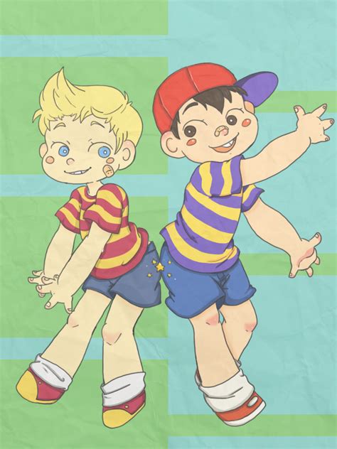 Lucas And Ness By Quackingmoron On Deviantart
