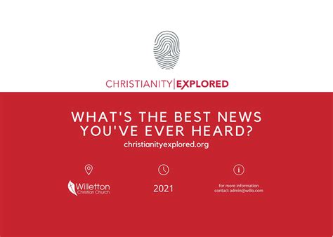 Christianity Explored Willo Church