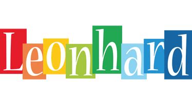 Leonhard Logo Name Logo Generator Smoothie Summer Birthday Kiddo