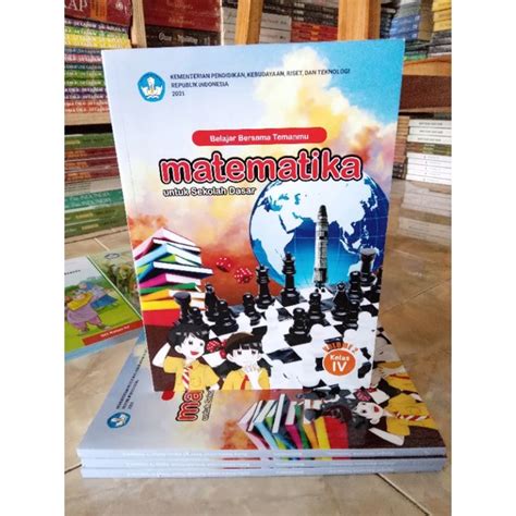 Jual BUKU SISWA KURIKULUM MERDEKA DIKBUD SD KELAS 4 MATEMATIKA VOLUME