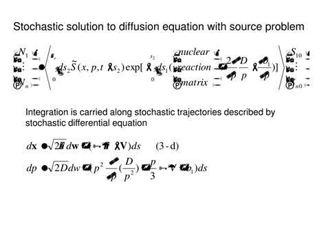 Ppt Stochastic Differential Equation Approach To Cosmic Ray