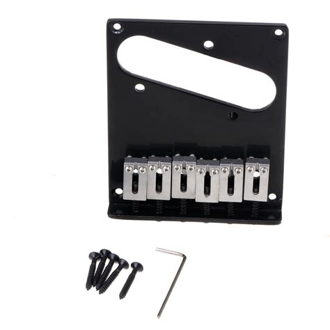 Musiclily Pro 54mm String Spacing Modern Bridge With 6pcs Sus Stainless