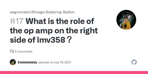 What Is The Role Of The Op On The Right Side Of Lmv Issue
