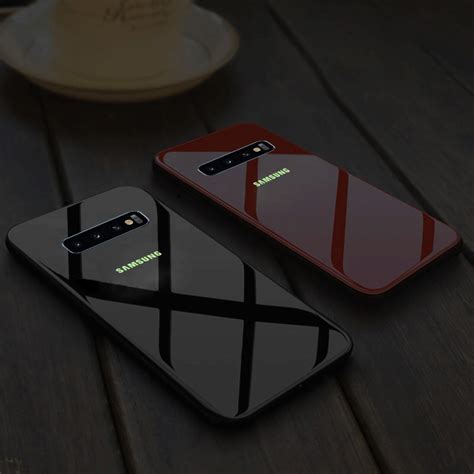 Vaku ® Samsung Galaxy S10 Radium Glow Light Illuminated Samsung Logo 3d