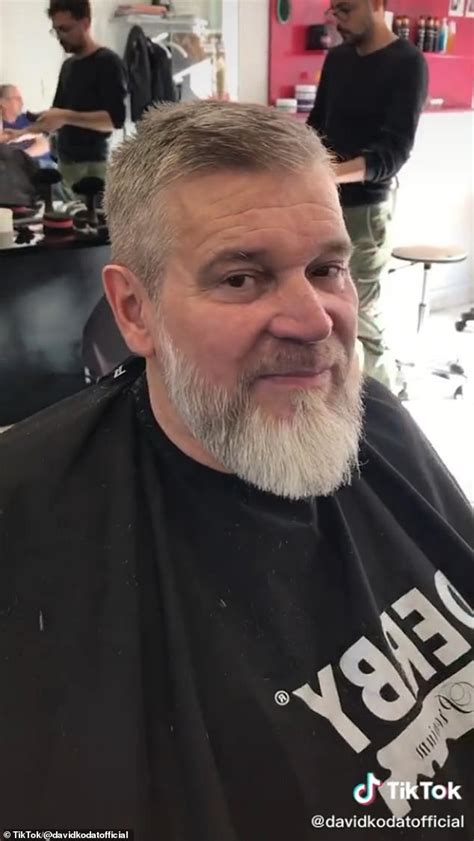 Homeless Man Looks Unrecognisable After Barber Gives Him Makeover
