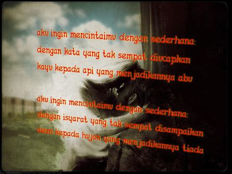 Puisi Cinta Arti Cinta Yang Terpendam