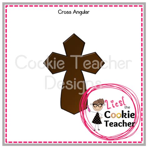 Cross Angular The Cookie Teacher