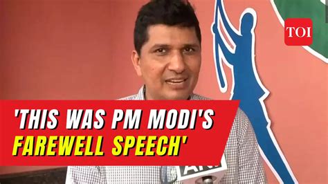 Aap Minister Saurabh Bhardwaj This Was Pm Modis Last Speech From Red