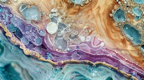 Premium Photo Microbial Ecosystem Abstract