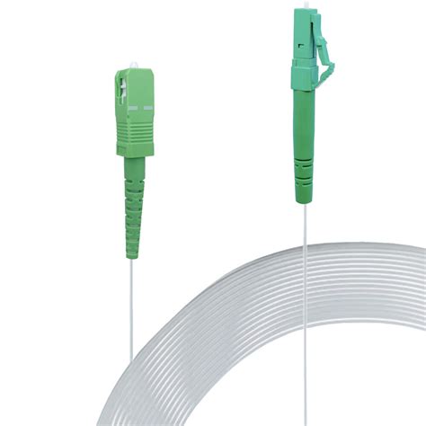 Clear Fiber Optic Cable Sc Apc Sc Upc Fiber Optic Connection Cable