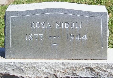 Rosa Niboli 1877 1944 Find A Grave Memorial