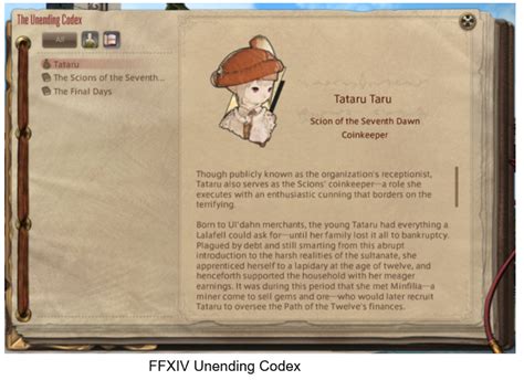 Ffxiv Unending Codex 6 1