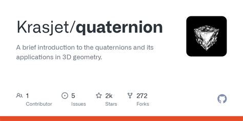 Quaternion Readme Md At Master Krasjet Quaternion Github