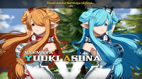 Yuuki Asuna Narmaya Aincradalfheim Ver Mod For Granblue Fantasy