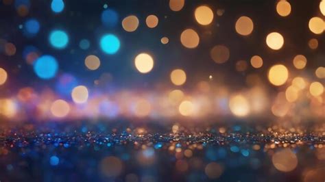 Premium Photo Blue Bokeh Vertical Background