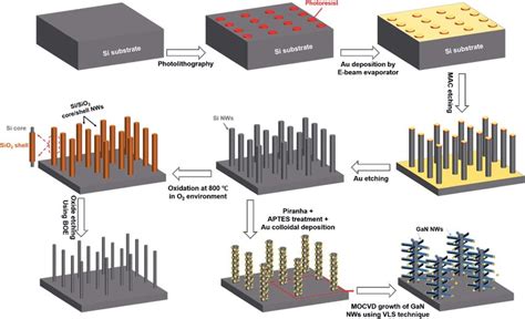 Schematic Illustration Of The Process Flow For The Fabrication Of The