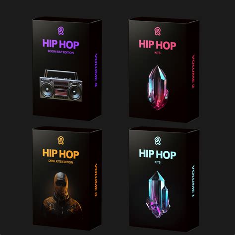 Bundle All Hip Hop Kits Vol 1 4 Producer Kits