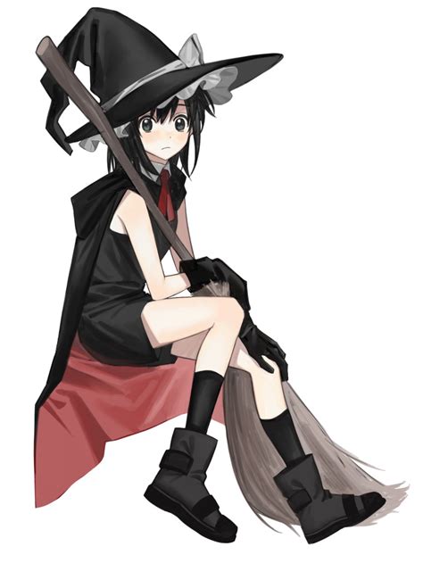 Safebooru 1girl Black Cape Black Eyes Black Footwear Black Gloves