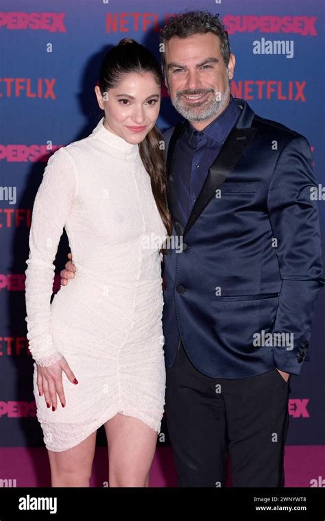 Eva Cela L And Andrea Perroni R Attend The Red Carpet Of Netflix Tv