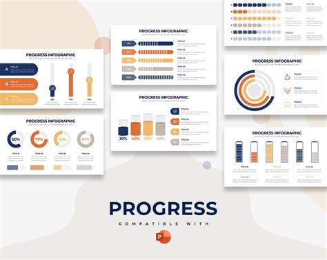 Progress Infographics Powerpoint Template Template For Powerpoint Template Design