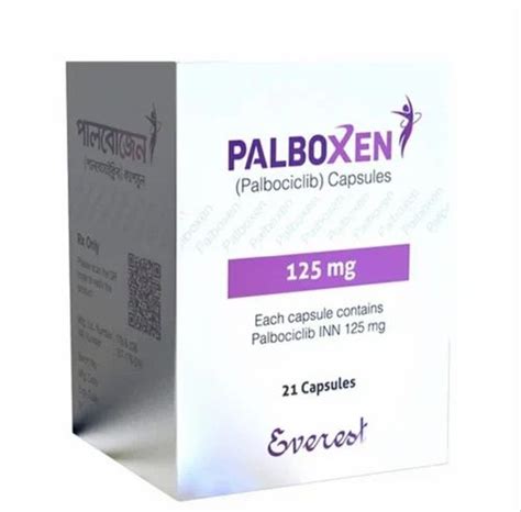 Palboxen Palbociclib Capsules For Hospital Packaging Size 1 Bottle