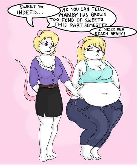 Fat Mandy And Her Mom By Nathanbb123 On Deviantart
