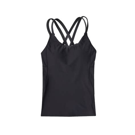 Fila 女運動背心 黑 5tkv 1611 Bk Fila Yahoo奇摩購物中心