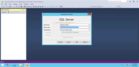 Ci เชื่อมต่อ Sql Server Express
