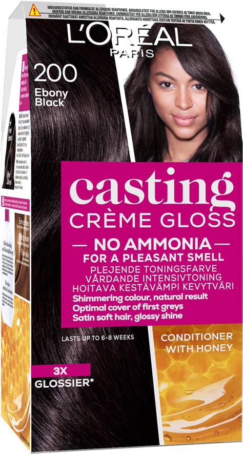 L'Oréal Paris Casting Crème Gloss 200 Ebony Black | lyko.com
