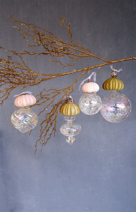 Glass Sea Urchin Ornament Special Christmas Ornaments Coastal