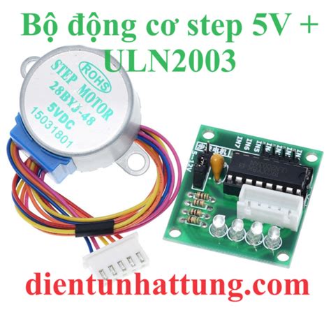 ĐỘng CƠ Step 5v Uln2003 V1 BỘ ĐiỀu KhiỂn Dc BƯỚc