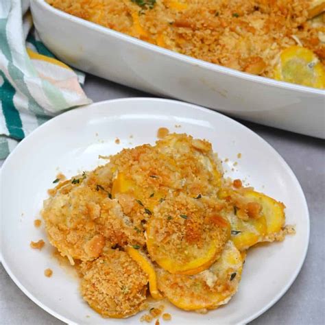 The Best Squash Casserole Alphafoodie