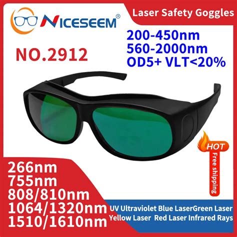 Laser Goggles Eye Protection Smart Glasses Radiation Uv Ipi Ir Ipl Fpv