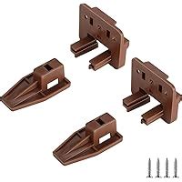 Homdiy 4 Pack Plastic Drawer Slides Track Guide And Glides Drawer