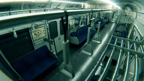 回送電車の車内 Youtube
