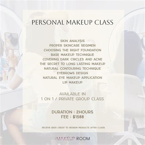 Personal Makeup Class The Makeup Room The Makeup Room