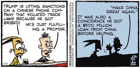 La Cucaracha Make China Great Again Toon Pocho